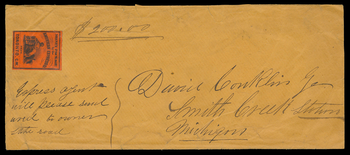 Canada Express Cover – Gary J. Lyon (Philatelist) Ltd.